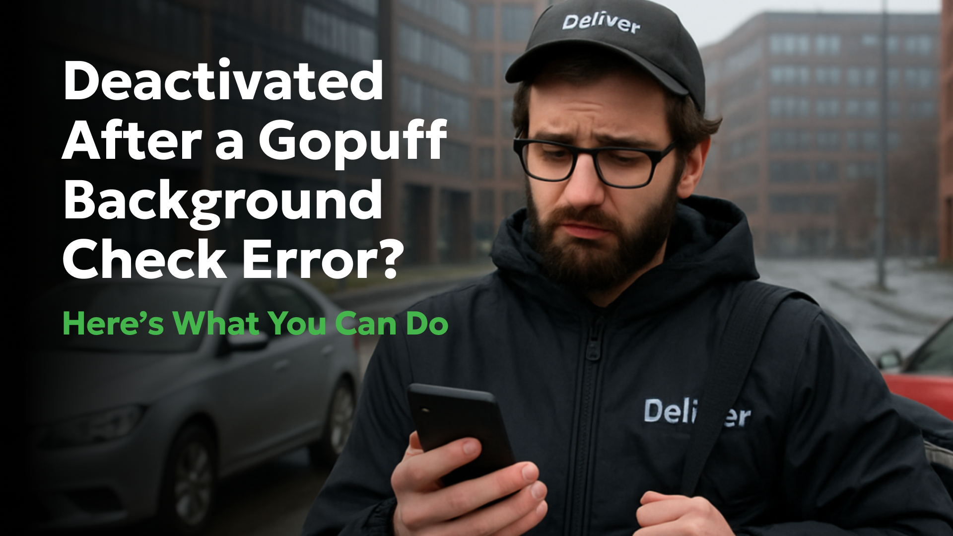 Gopuff Deactivation: Dispute Background Check Errors (FCRA) - Consumer ...